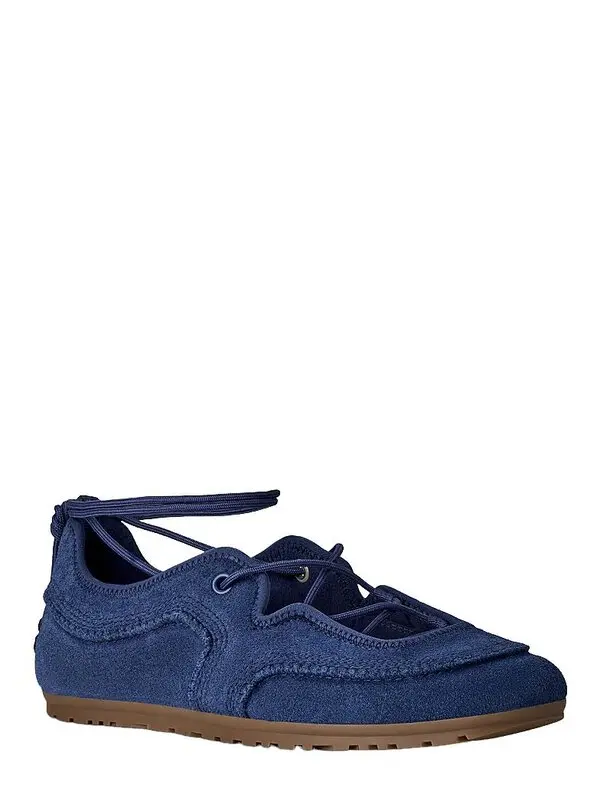 UGG Quill Shearling Lined Ballet Sneakers - High-voltage Blue
