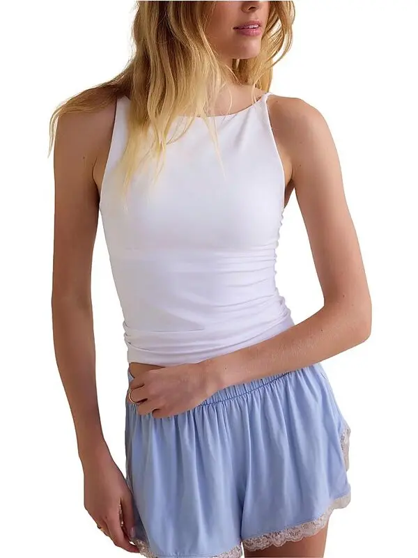 Free People Round Two Cami Top - White