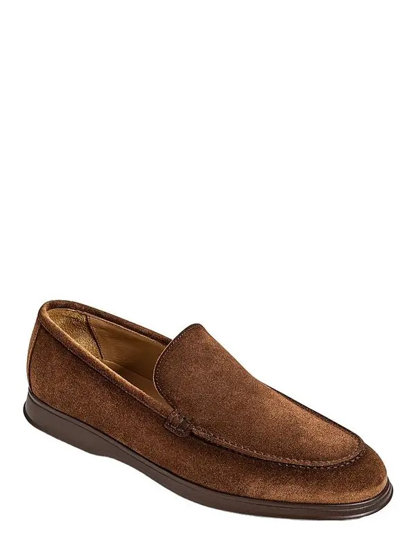 To Boot New York Kendall Leather Slip-on Loafers - Chocolate