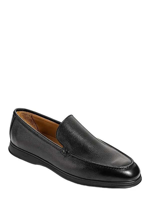 To Boot New York Kendall Leather Slip-on Loafers - Nero