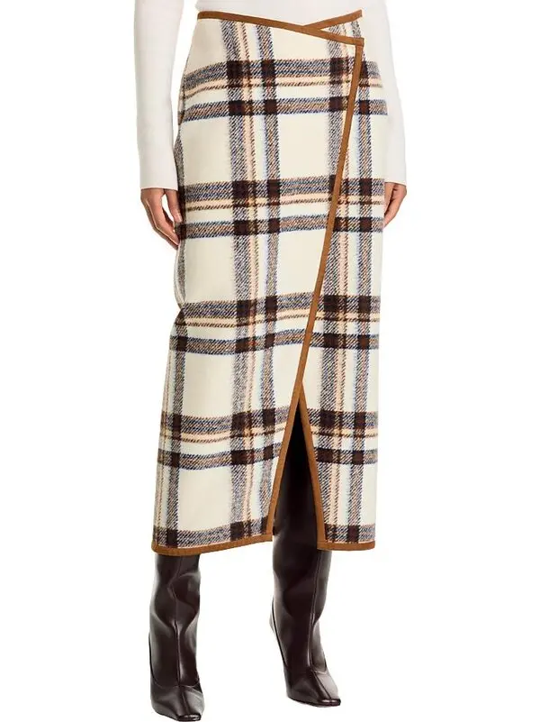 TOCCIN Leia Printed Wrap Skirt - Cedar Multi