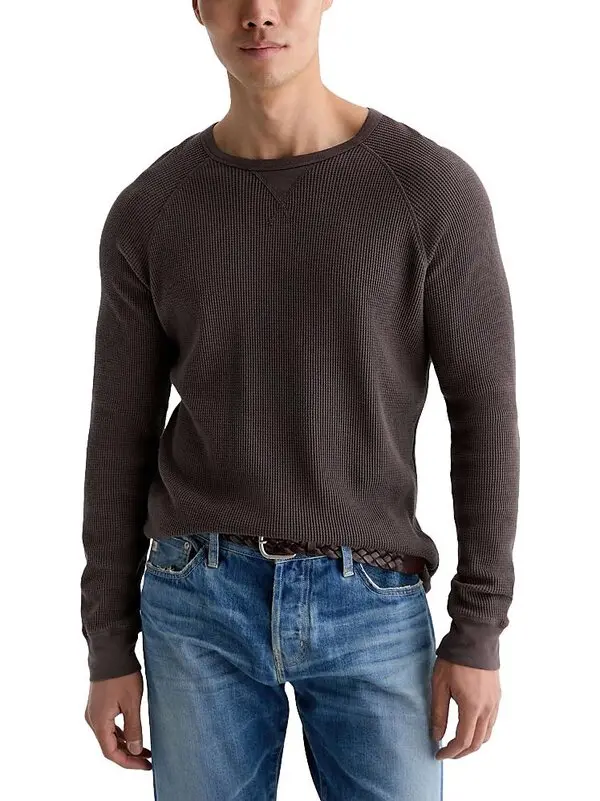 Ag Cody Thermal Crewneck Shirt - Smooth Slate