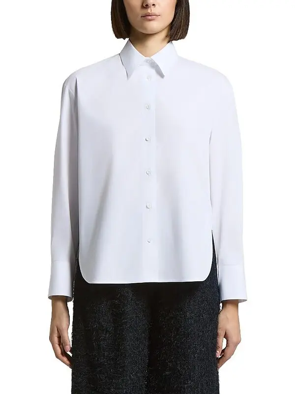Peserico Stretch Cotton Poplin Shirt - Flash White