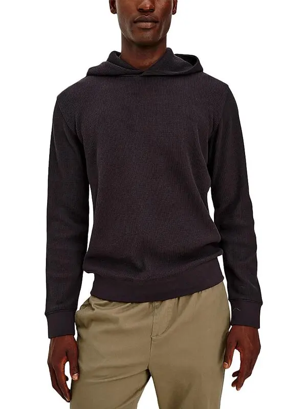 Rails Gates Relaxed Fit Hooded Sweatshirt - Onyx