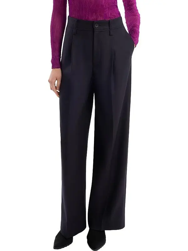 Issey Miyake Darted Waist Pants - Black