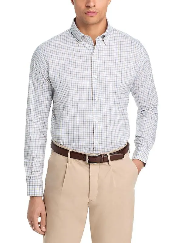 Peter Millar Bruce Crown Lite Stretch Classic Fit Sport Shirt - Navy