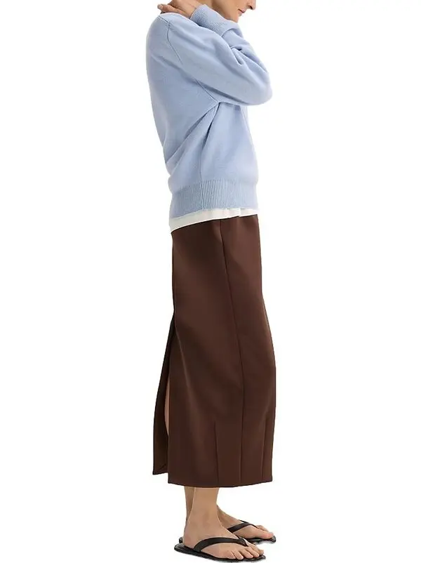 RÓHE Wool & Cashmere Polo Sweater - Foam