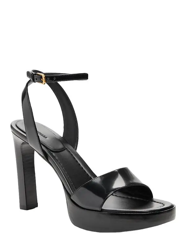 Balenciaga Fargo Platform Sandals - Black