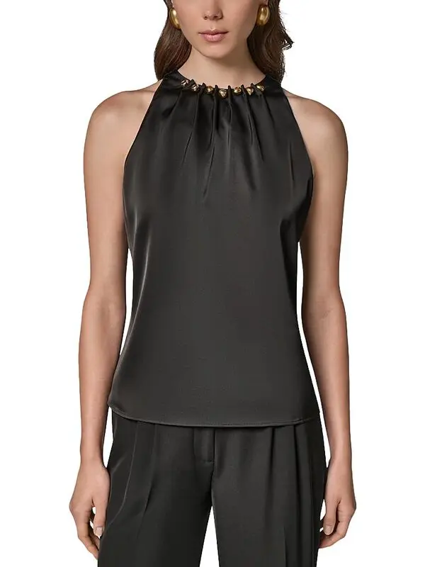 Donna Karan New York Hardware Trim Top - Black