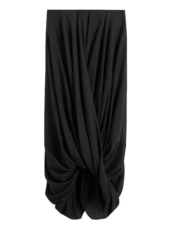 TOTEME Cocoon Skirt - Black