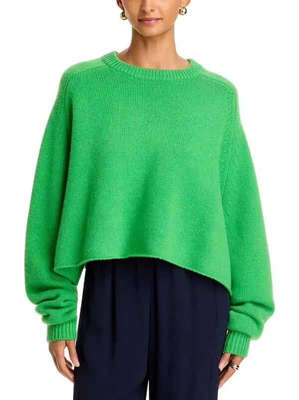 LISA YANG Karine Cashmere Sweater - Basilico