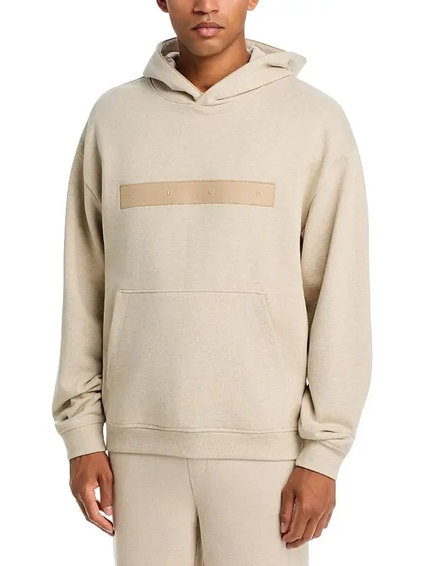 Hugo Dalihood Cotton Hoodie - Light Beige