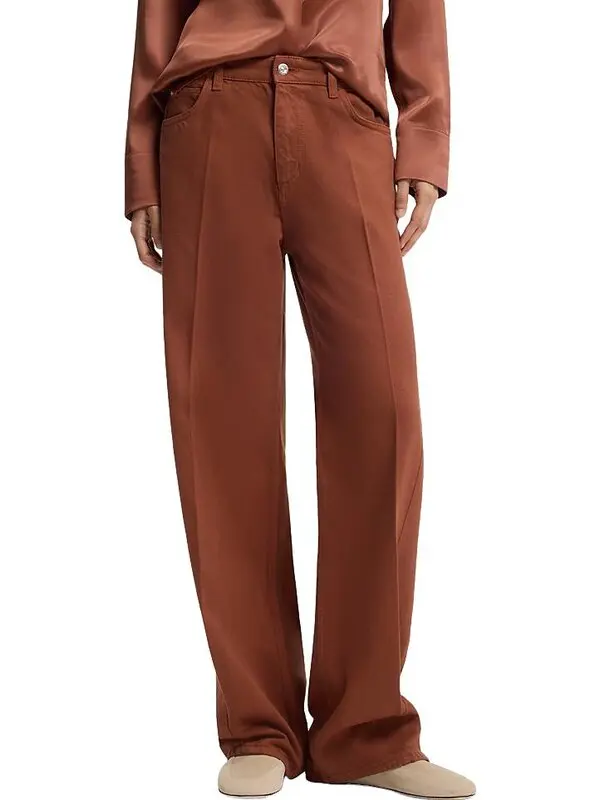 Hugo Boss Crossroad Straight Jeans - Rust/copper