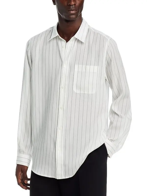 Hugo Erillo Casual Button Down Shirt - Natural