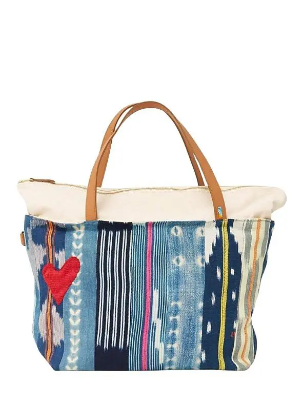 UBUNTU LIFE Baule Heart Adventure Tote - Multi
