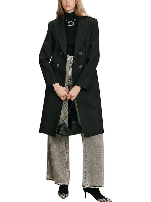 Veronica Beard Dickey Coat - Black