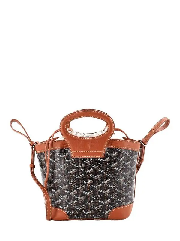 Goyard Beluga Bag Coated Canvas - Brown