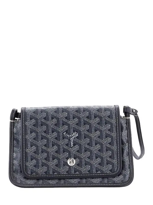 Goyard Plumet Clutch Wallet Coated Canvas - Gray