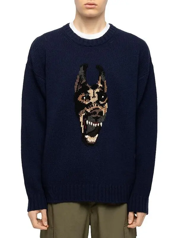 Zadig&Voltaire Swonny Doberman Knit Sweater - Marine