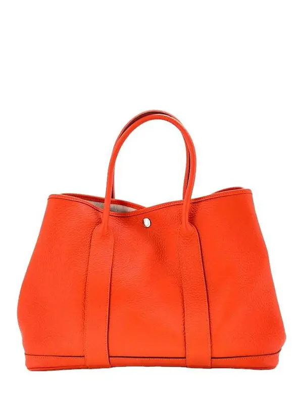 Hermès 36 Garden Party Tote Leather - Orange
