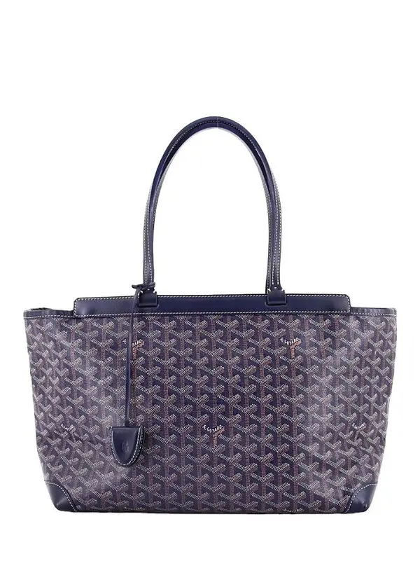 Goyard Pm Bellechasse Bag Coated Canvas - Blue