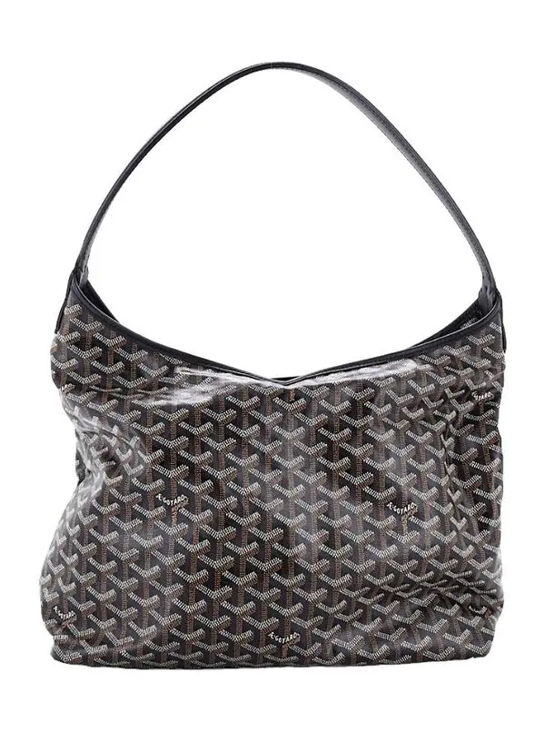 Goyard Boheme Hobo Coated Canvas - Black