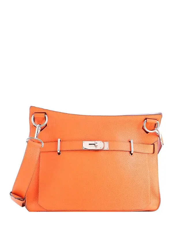 Hermès 34 Jypsiere Bag Clemence - Orange