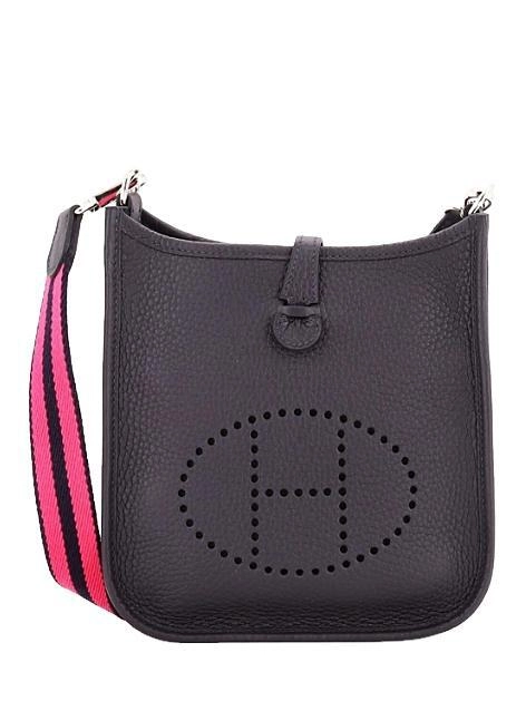 Hermès Tpm Evelyne Bag Gen Iii Clemence - Blue