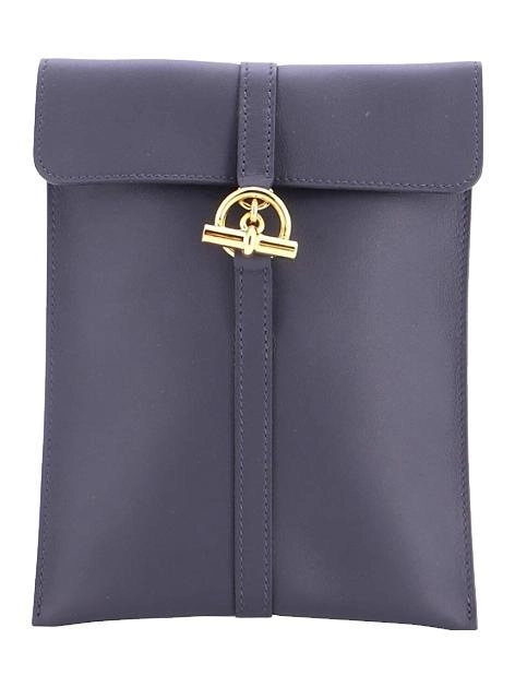 Hermès Glenan To Go Pouch Swift - Blue