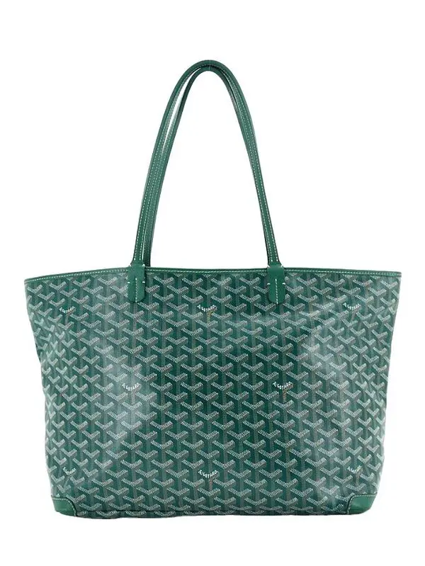 Goyard Mm Artois Tote Coated Canvas - Green