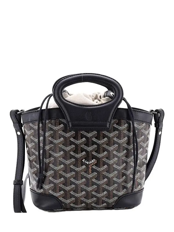 Goyard Beluga Bag Coated Canvas - Black