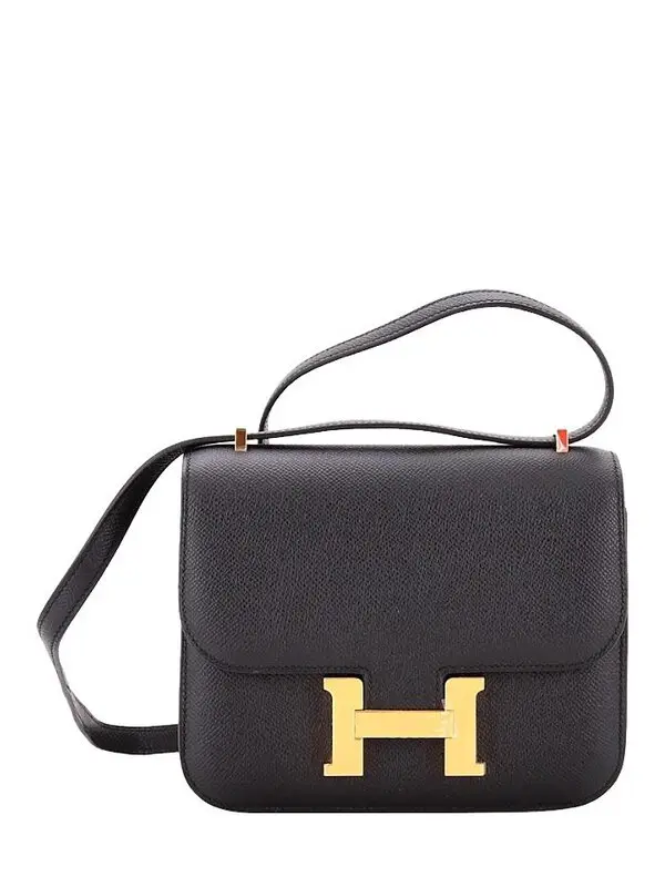 Hermès 18 Constance Nm Bag Epsom - Black