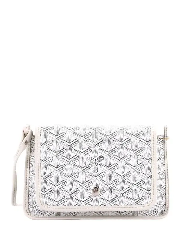 Goyard Plumet Clutch Wallet Coated Canvas - White