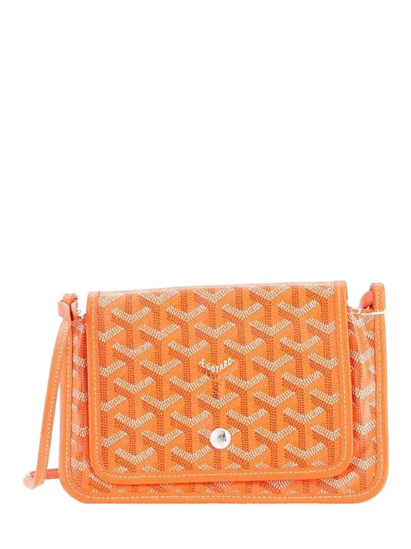 Goyard Plumet Clutch Wallet Coated Canvas - Orange