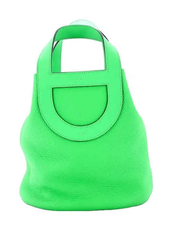 Hermès 23 In-the-loop Bag Clemence With Swift - Green