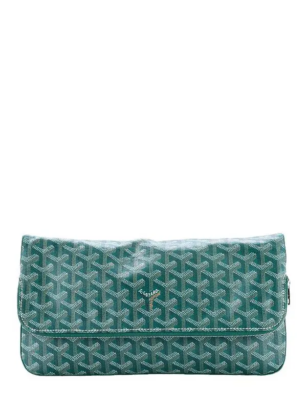 Goyard Saint Marie Clutch Coated Canvas - Green