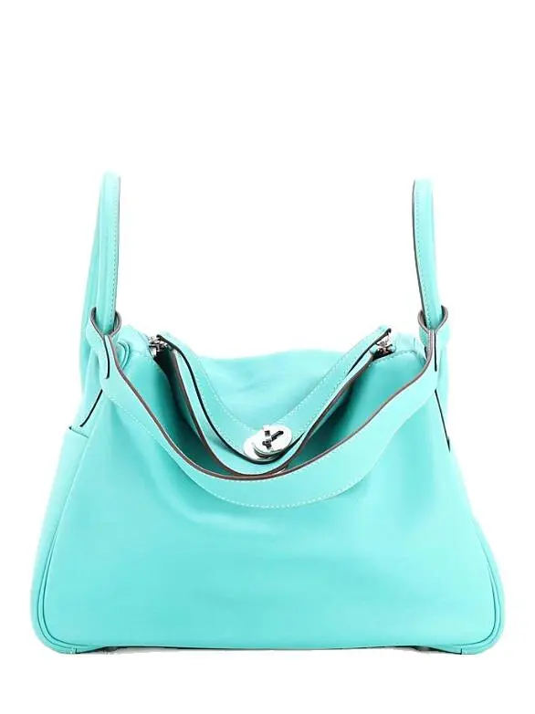 Hermès 30 Lindy Bag Swift - Blue