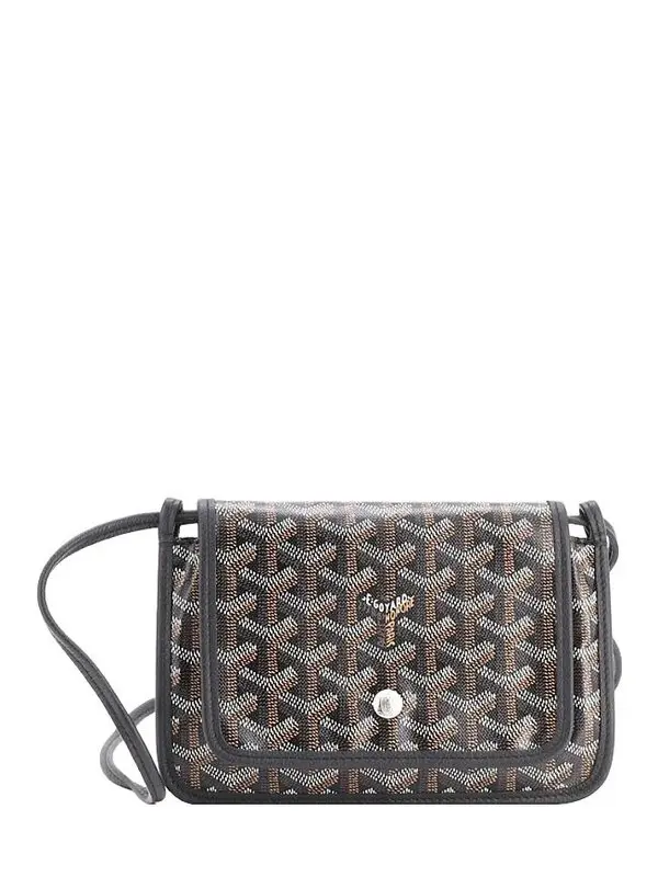 Goyard Plumet Clutch Wallet Coated Canvas - Black
