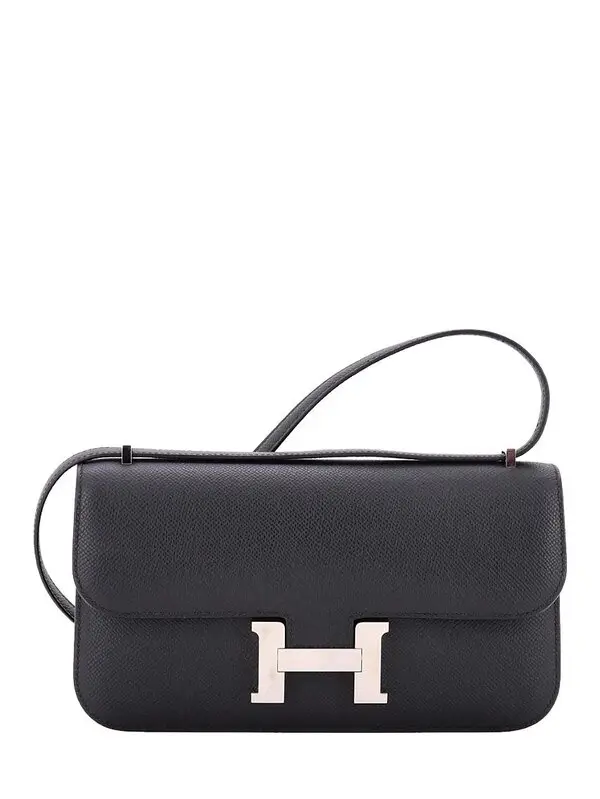 Hermès 25 Constance Elan Nm Bag Epsom - Black