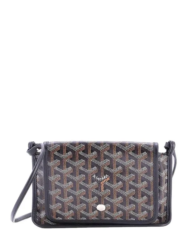 Goyard Plumet Clutch Wallet Coated Canvas - Black