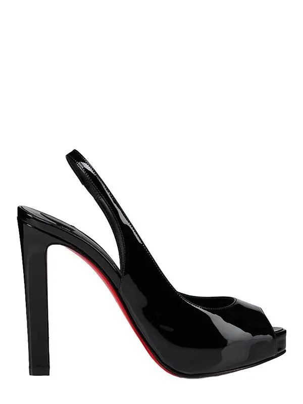 CHRISTIAN LOUBOUTIN Lady Fanny 20 Mm Sling Back Pumps - Black