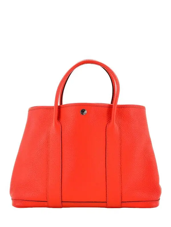 Hermès 36 Garden Party Tote Leather - Orange