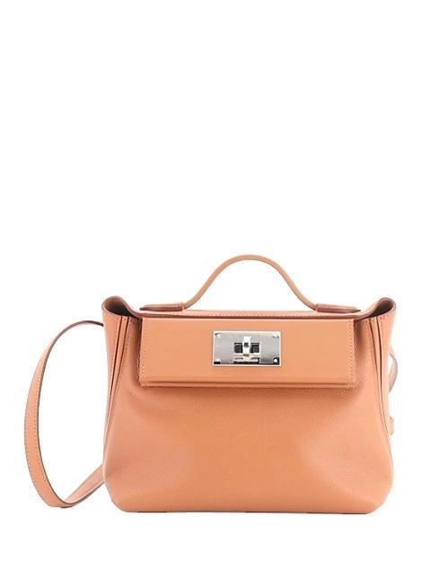 Hermès 21 24/24 Bag Evercolor With Swift - Brown