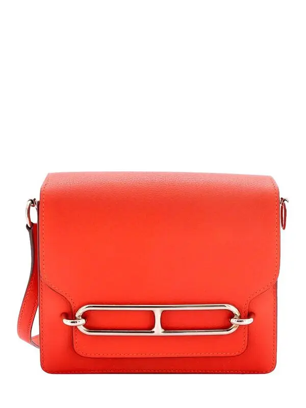 Hermès 18 Roulis Bag Evercolor - Orange