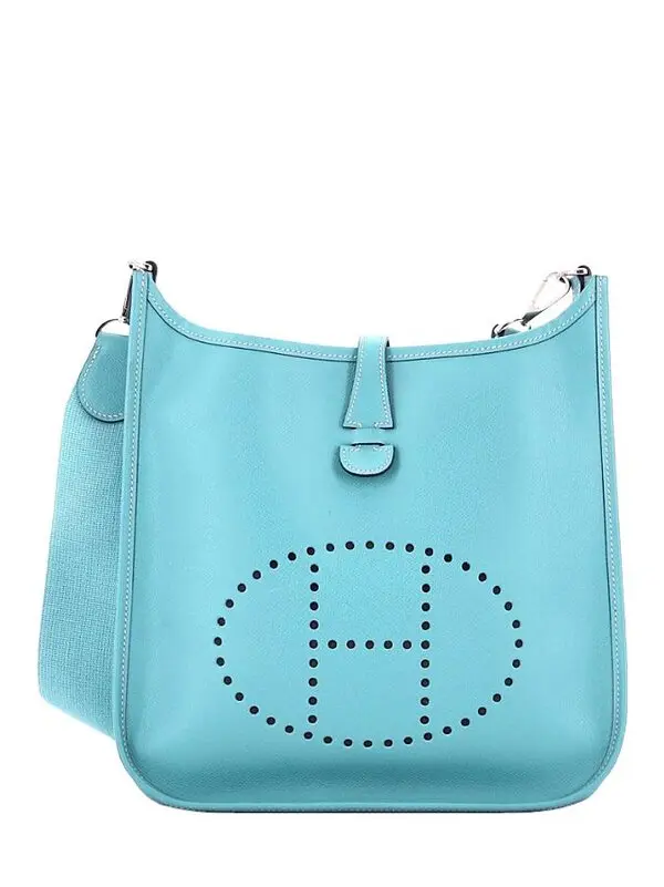 Hermès Pm Evelyne Bag Gen I Epsom - Blue
