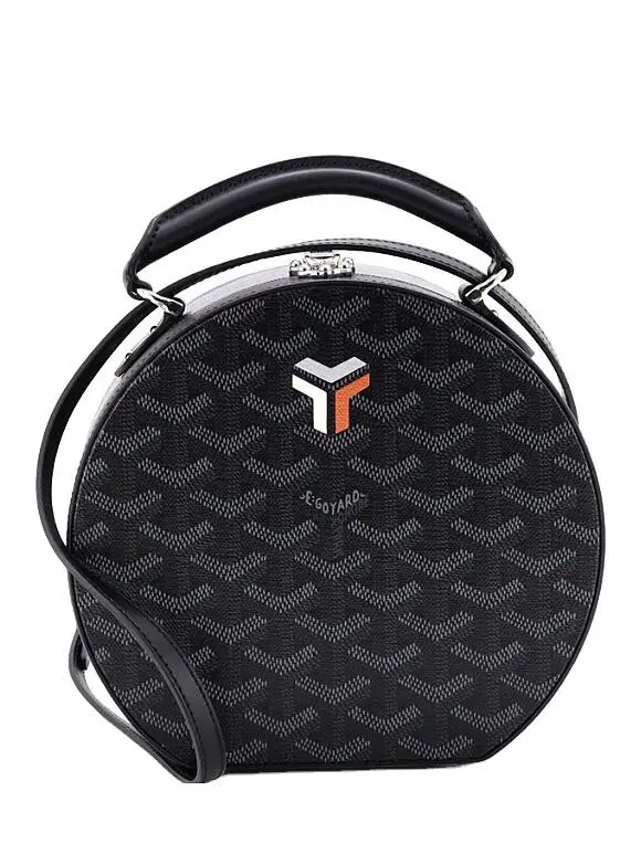 Goyard Alto Hatbox Bag Coated Canvas - Black