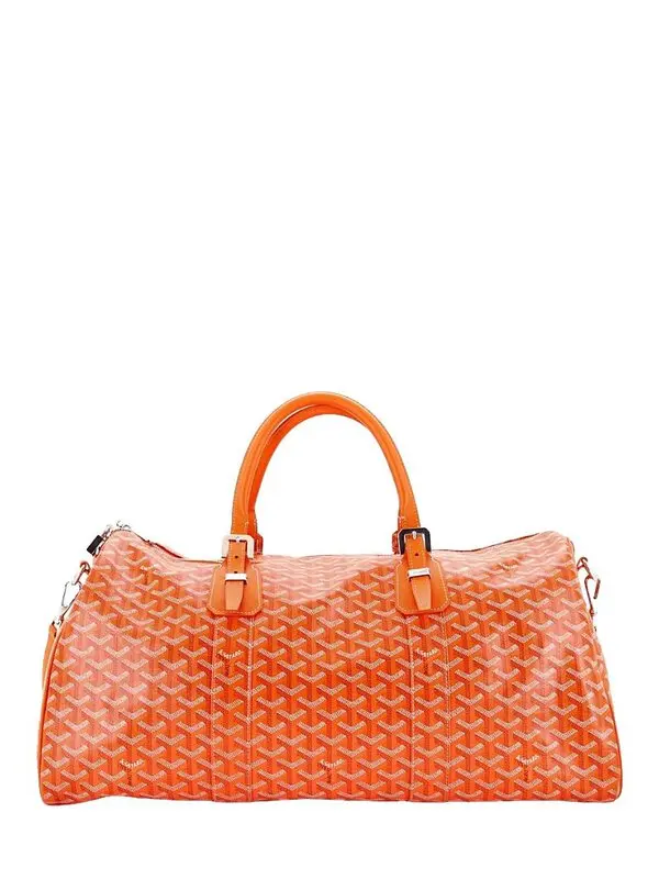 Goyard 50 Croisiere Bag Coated Canvas - Orange