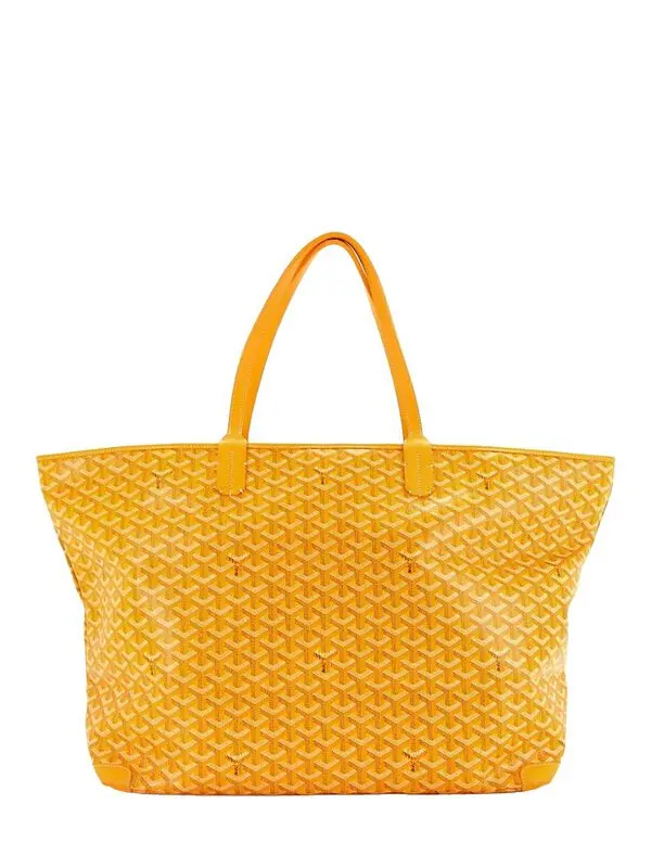 Goyard Gm Artois Tote Coated Canvas - Yellow