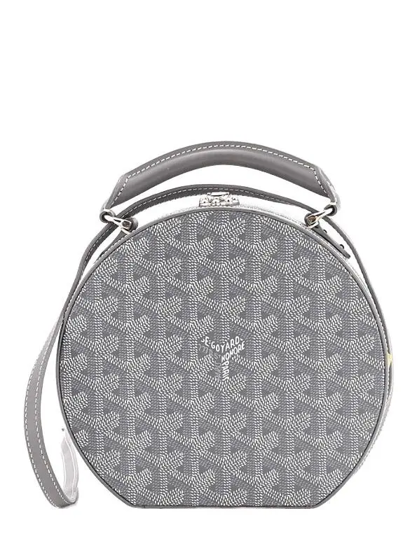 Goyard Alto Hatbox Bag Coated Canvas - Gray