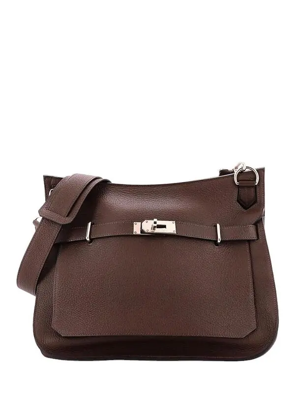 Hermès 37 Jypsiere Bag Clemence - Brown